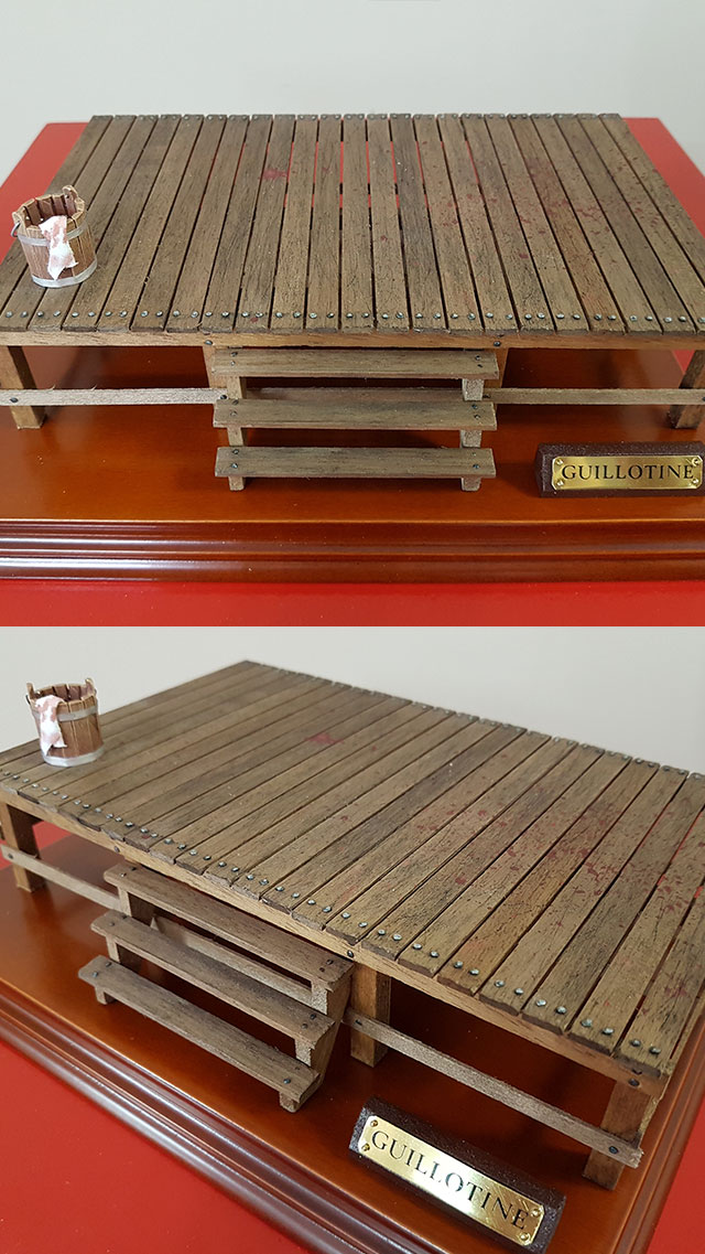 Miniature Guillotine | 100% Handmade and functional